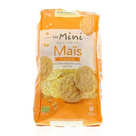 Primeal Mini maiswafels bio 150 gram Kopen? :: Gezonderwinkelen.nl