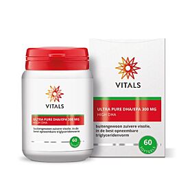 Vitals dha/epa ultra pure 300mg 60 Softgels :: Gezonderwinkelen.nl