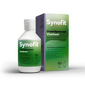 Synofit Groenlipmossel Vloeibaar 200ml & Gratis pot Gezonderwinkelen ...