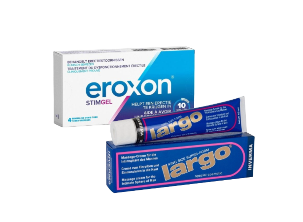 Eroxon Stim gel, Helpt een erectie krijgen in 10 minuten 4 tubes + Ero ...